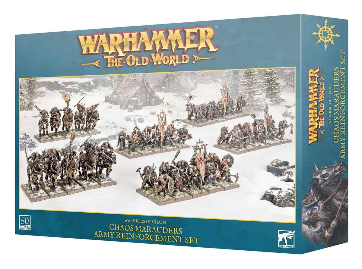 Warhammer The Old World - Chaos Marauders Army Reinforcement Set ...